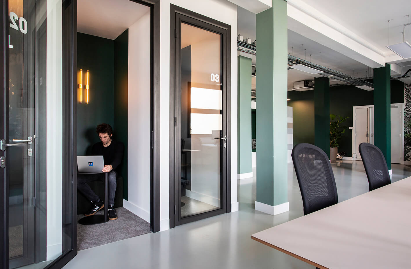 Flex offices au style végétal et design - Paris 8ème - NEOXIA